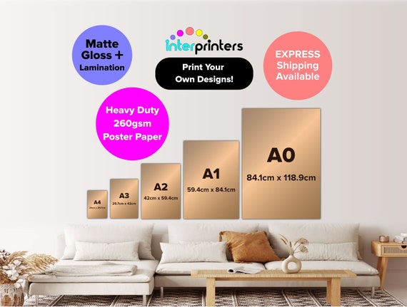 A1 Size Poster Printing