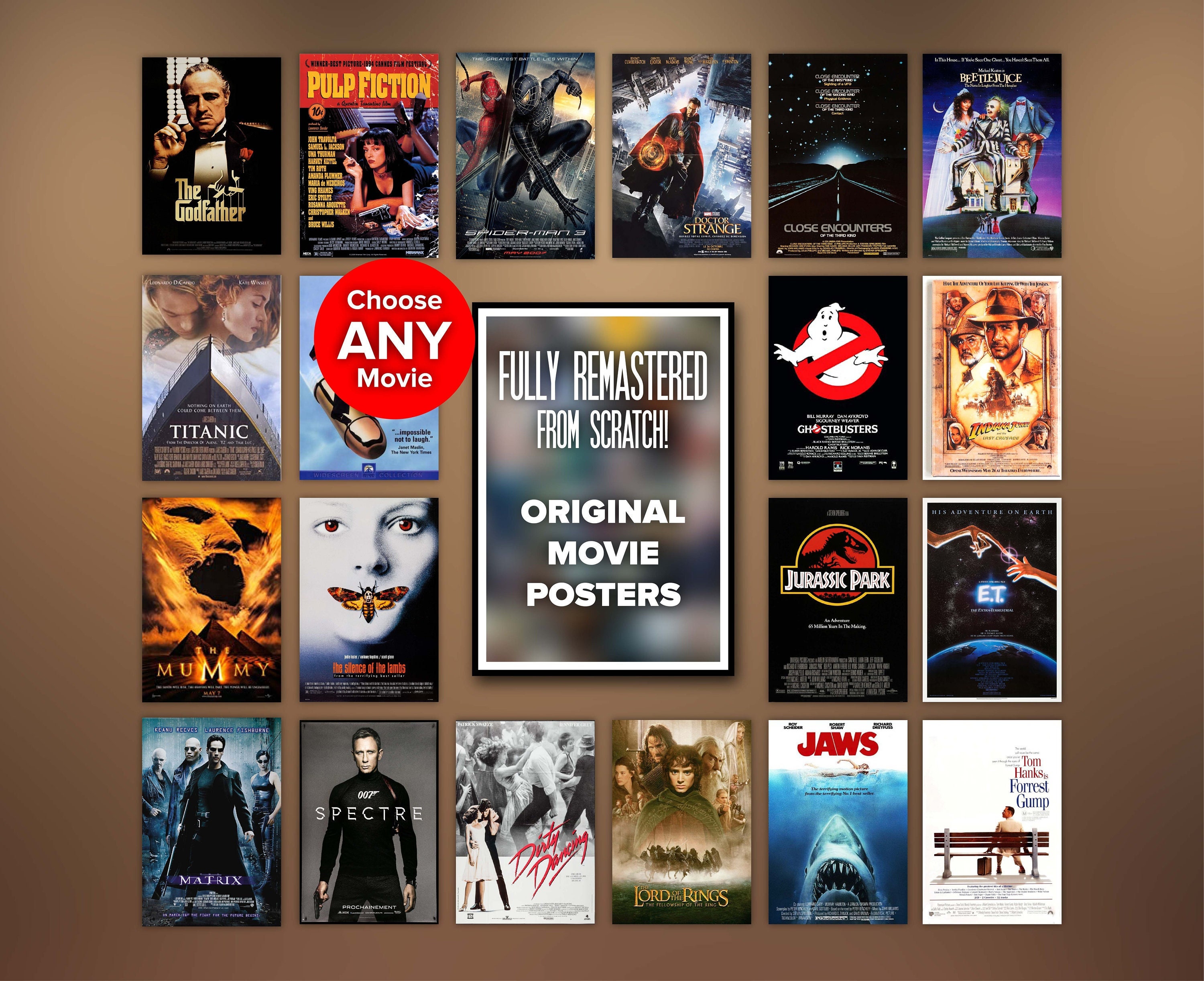 Personalised Movie Posters