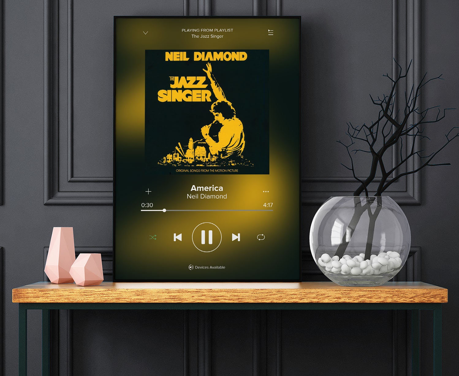 Music Posters - Choose Your Favourite Song Album Poster - Custom Music ...