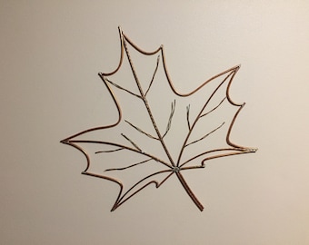 Copper Maple Leaf - Etsy