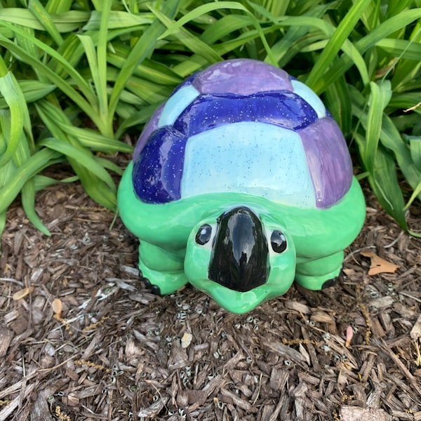 Patchwork Turtle - Etsy