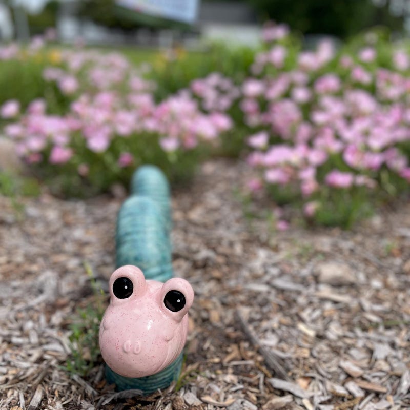 Ceramic Garden Worm - Etsy