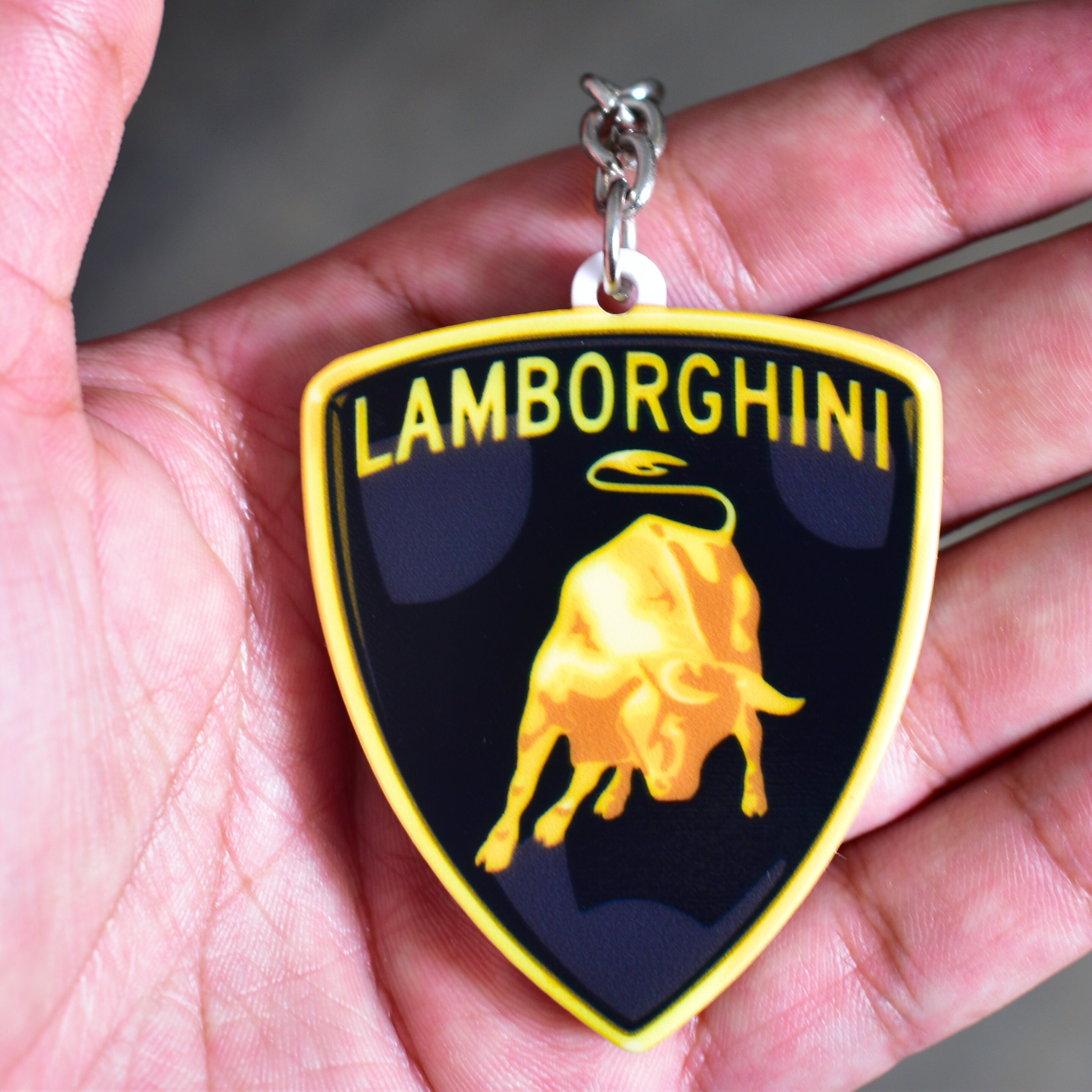 Lamborghini Keychain Lamborghini Double Side Printed Acrylic - Etsy