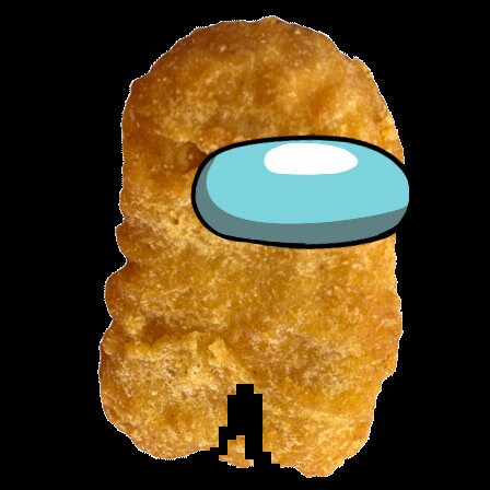 Huhn Nugget Amogus Among Us Emote für Twitch & | Etsy