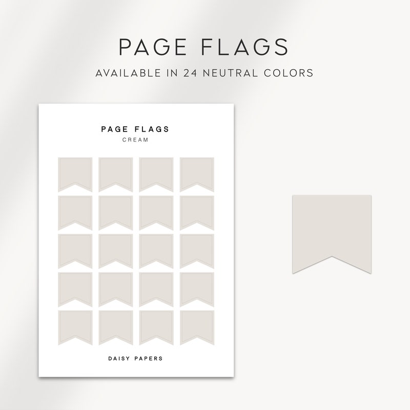 Neutral Stickers - Etsy