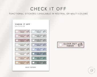 Inbox Planner Stickers - Etsy