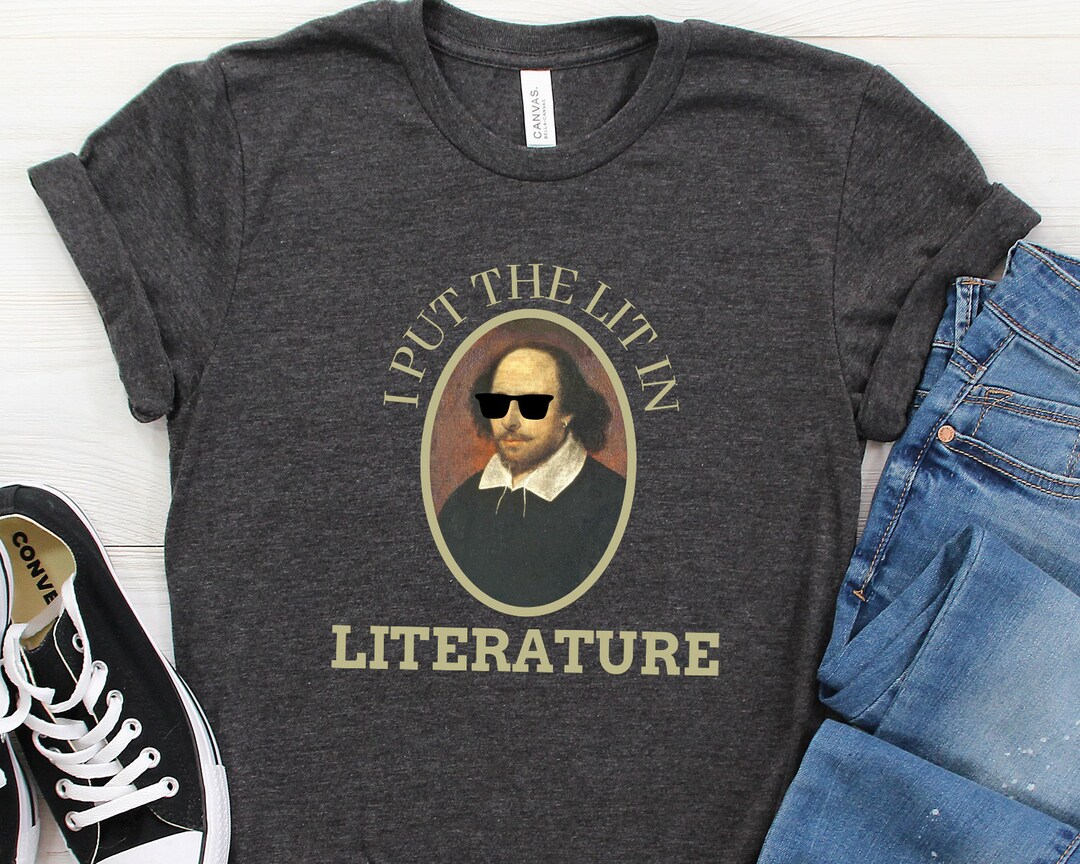 Literature Shirt, English Teacher Gift, English Teacher Shirt ...