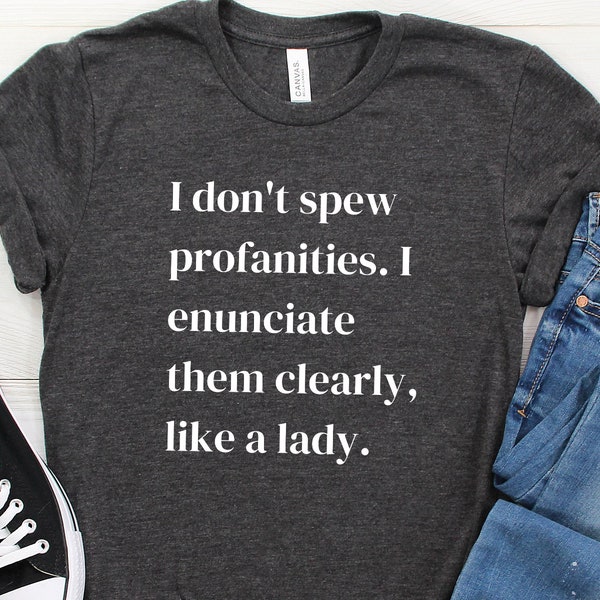 Swearing Shirt - Etsy