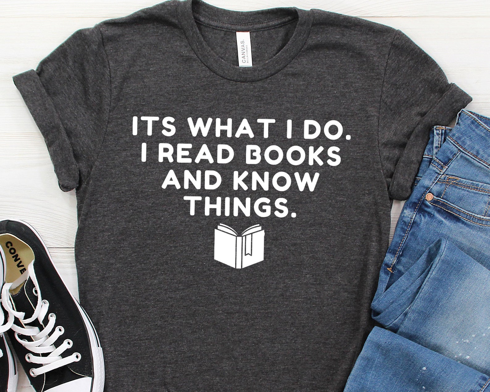 I Read Books and Know Things Book Lover Shirt Book Lover - Etsy