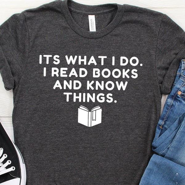 Reading Shirt - Etsy