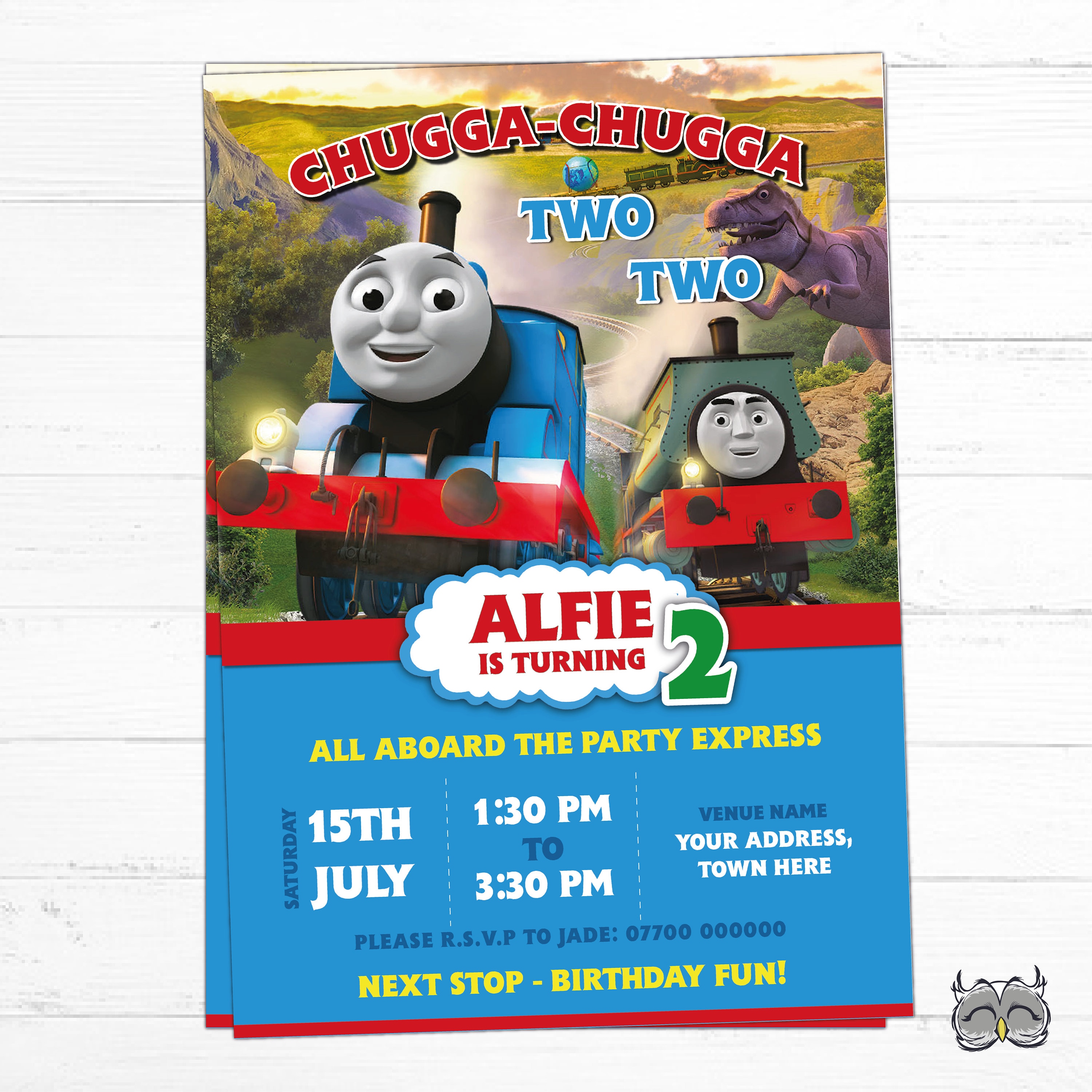 Thomas And Friends Party Invitations Thomas & Friends Party Supplies