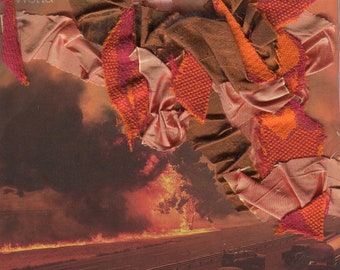 Turtle Textile Art - One of A Kind / Handmade / Fabric Art / Collage - Etsy