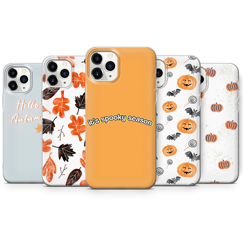 Autumn Phone Case Pumpkin Fall Cover Fit for Iphone 13 12 11 | Etsy