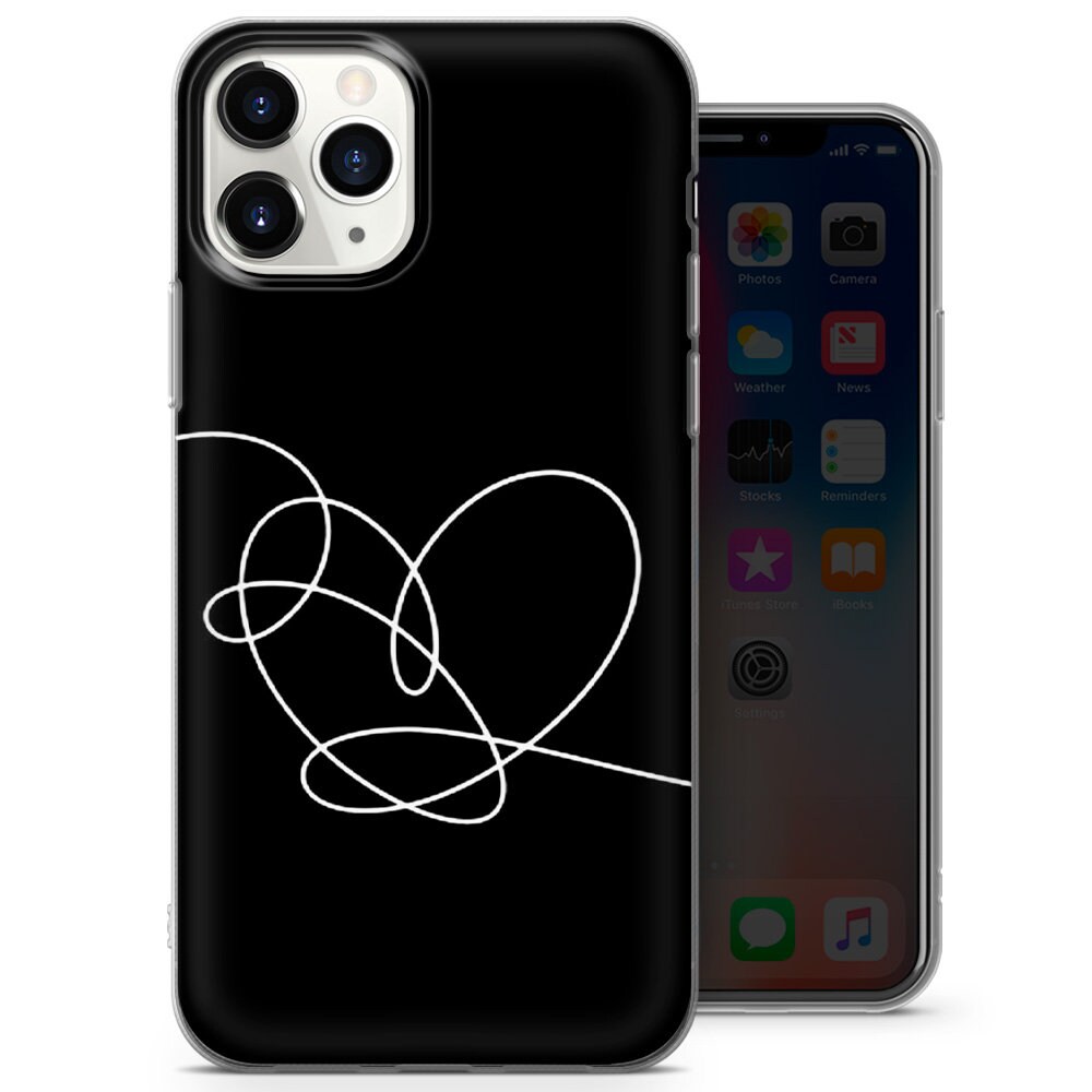 Line Art Phone Case Minimalistic Art Cover fit for iPhone 12 | Etsy