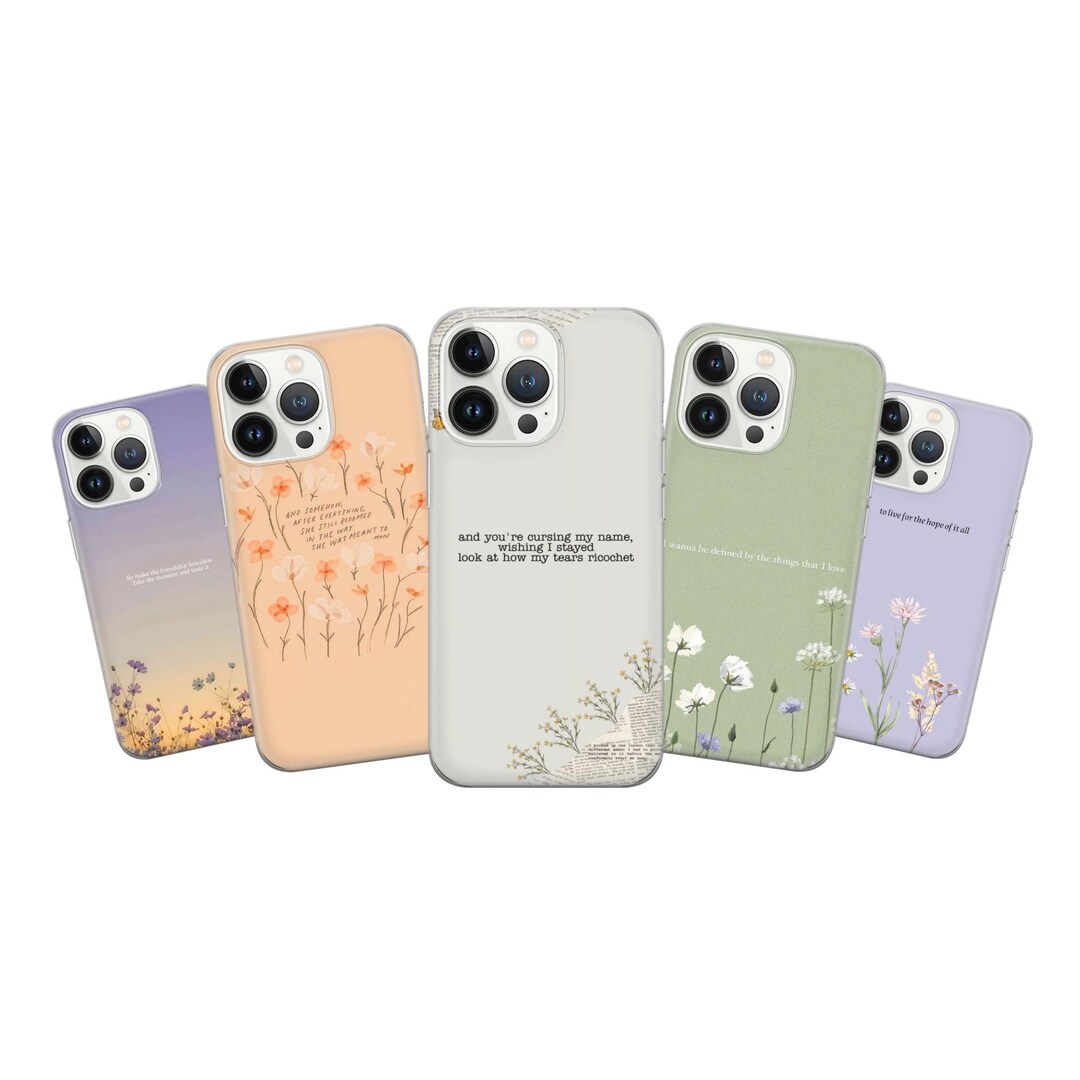 TTPD Song Lyrics Phone Case Taylor Swift Cover for iPhone 15 Pro Max ...