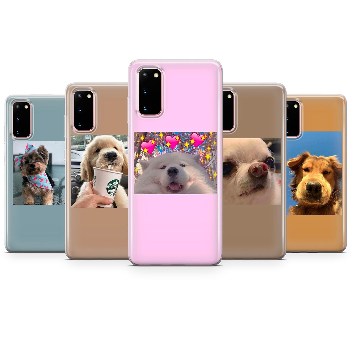 Cute Dog Phone Case Funny Pet Print Cover fit for iPhone 12 | Etsy