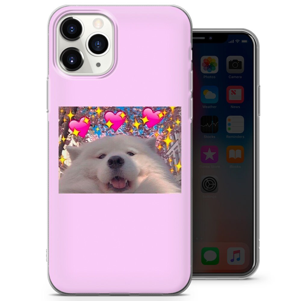 Cute Dog Phone Case Funny Pet Print Cover fit for iPhone 12 | Etsy