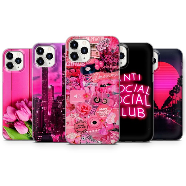Hot Pink iPhone Case - Etsy