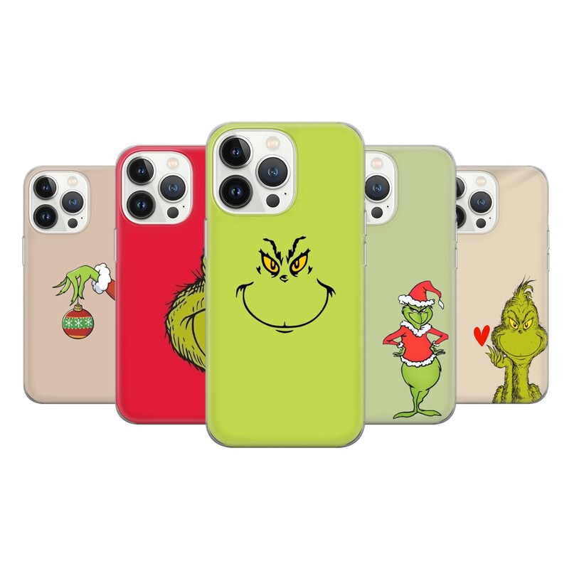Grinch Phone Case - Etsy