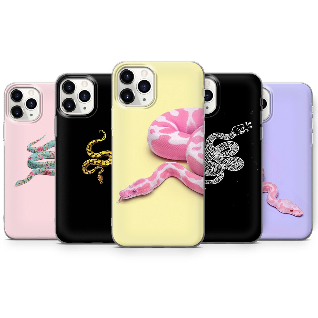 Snake Phone Phone Case Animal Print Cover for iPhone 17 Pro Max, 16e ...