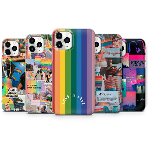 LGBT Pride Phone Case Love is Love Cover Fit for Iphone 13 - Etsy