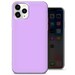 Purple Pastel Phone Case Simple Cover Fit for iPhone 15 Pro Max, 14 ...