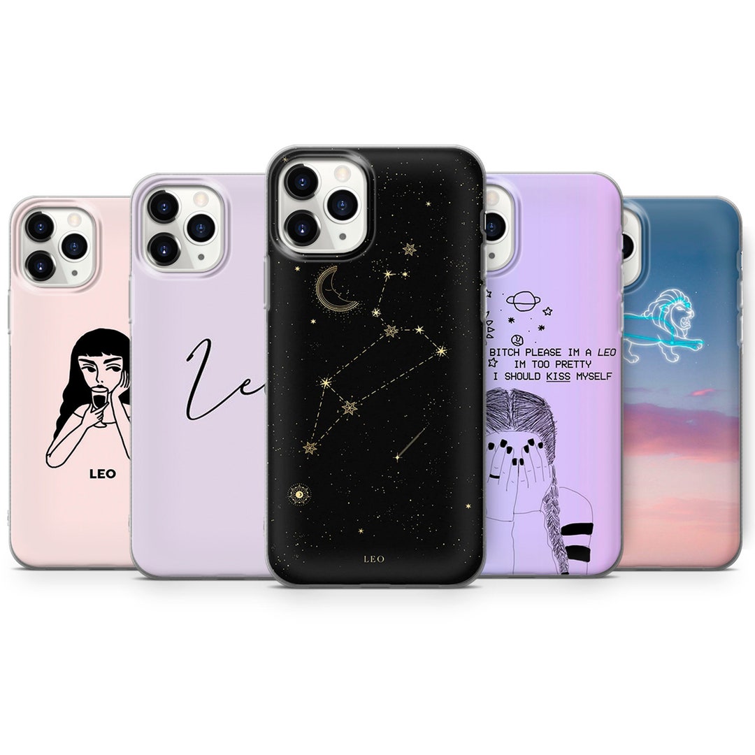 Leo Phone Case Horoscope Cover Fit for iPhone 14 Pro, 13, 12, 11, X,xr ...