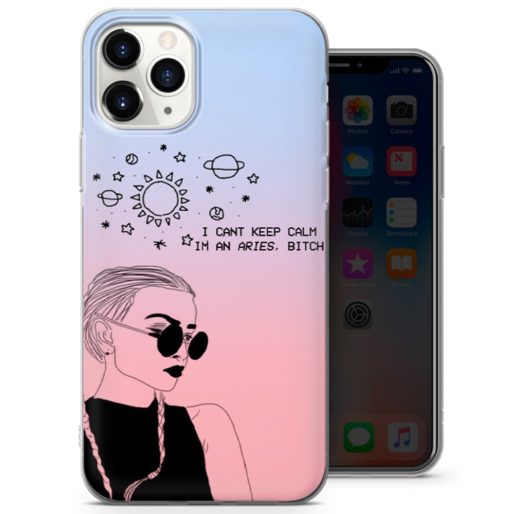 Aries Phone Case Horoscope Cover Fit for Iphone 12 7 X XR - Etsy UK