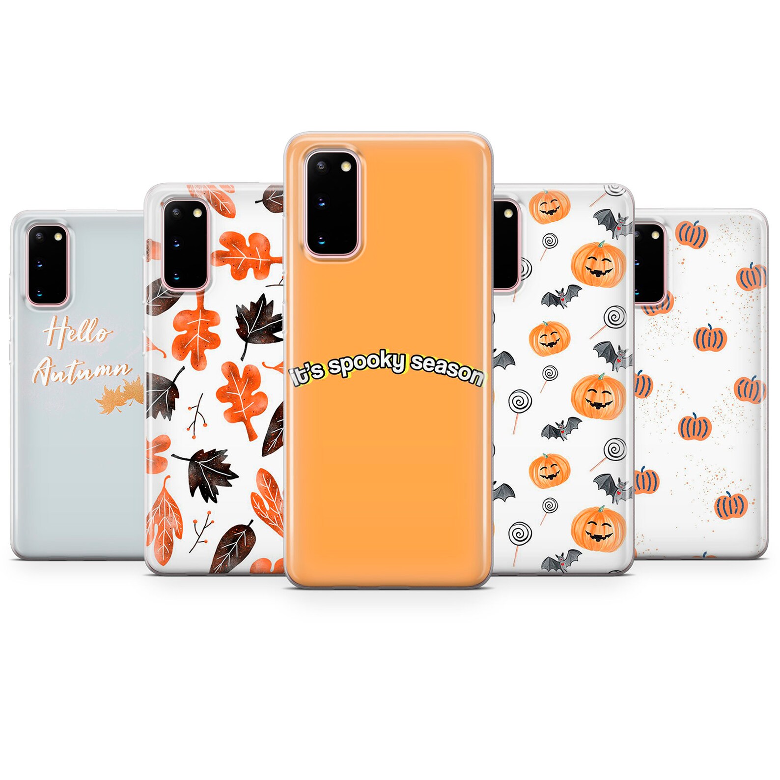 Autumn Phone Case Pumpkin Fall Cover fit for iPhone 12 7 X | Etsy