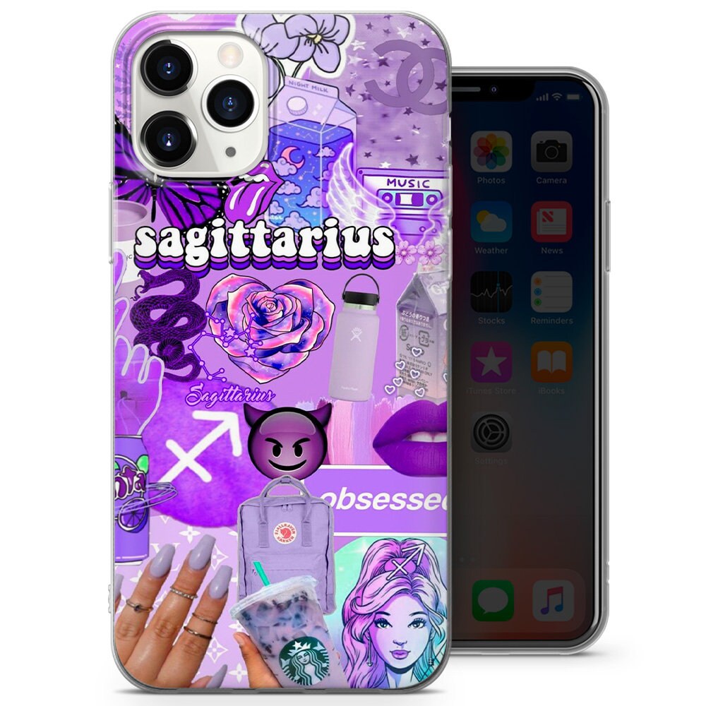 Sagittarius Phone Case Horoscope Cover Fit for Iphone 13 12 | Etsy