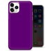 Purple Pastel Phone Case Simple Cover Fit for iPhone 15 Pro Max, 14 ...