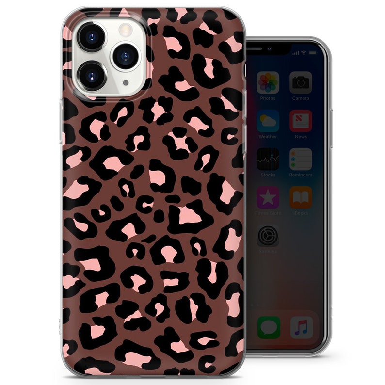 Leopard Print Phone Case Animal Print Cover fit for iPhone 12 | Etsy