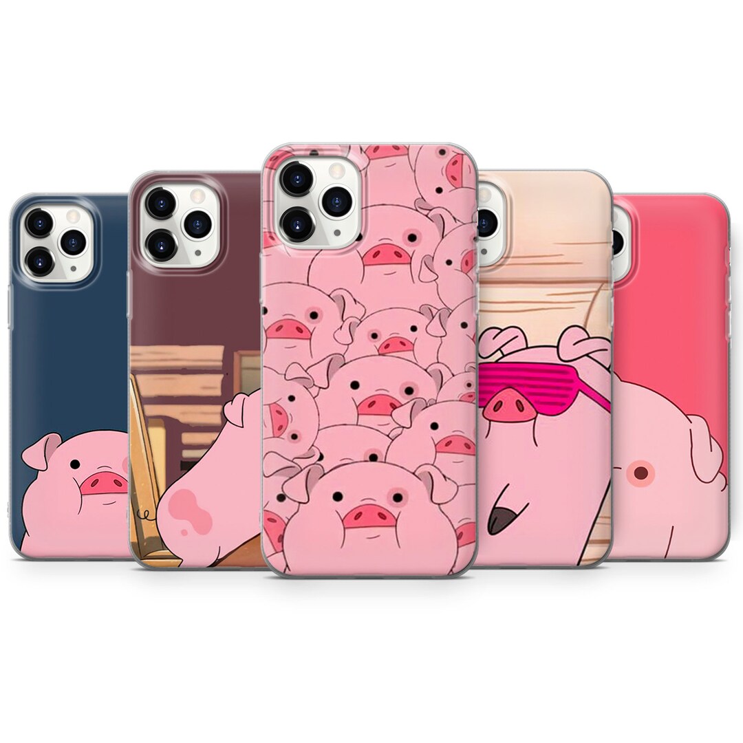 Pig Phone Case Funny Animal Cover Fit for Fit for iPhone 15 Pro Max, 14 ...