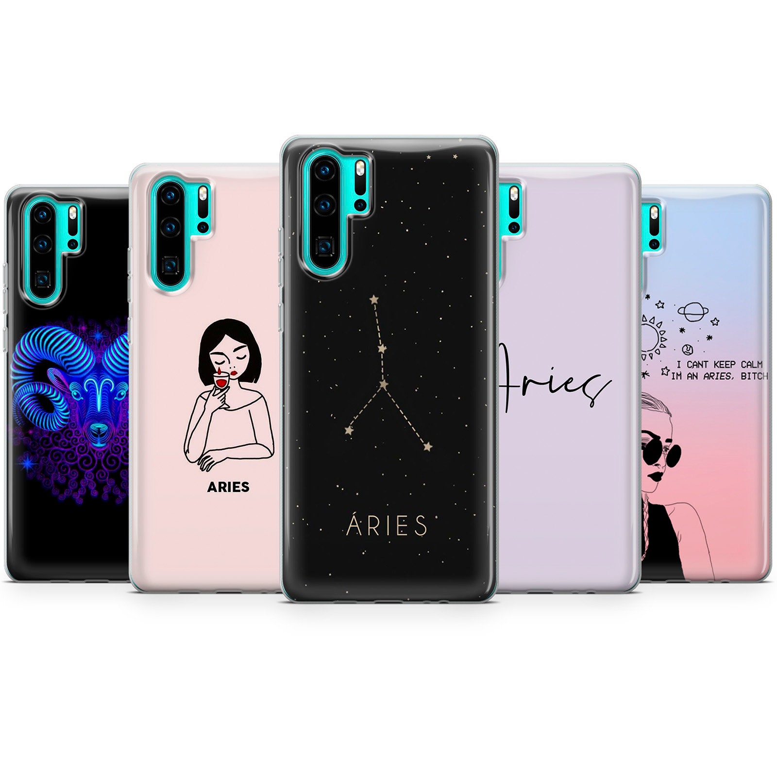 Aries Phone Case Horoscope Cover fit for iPhone 12 7 X XR | Etsy