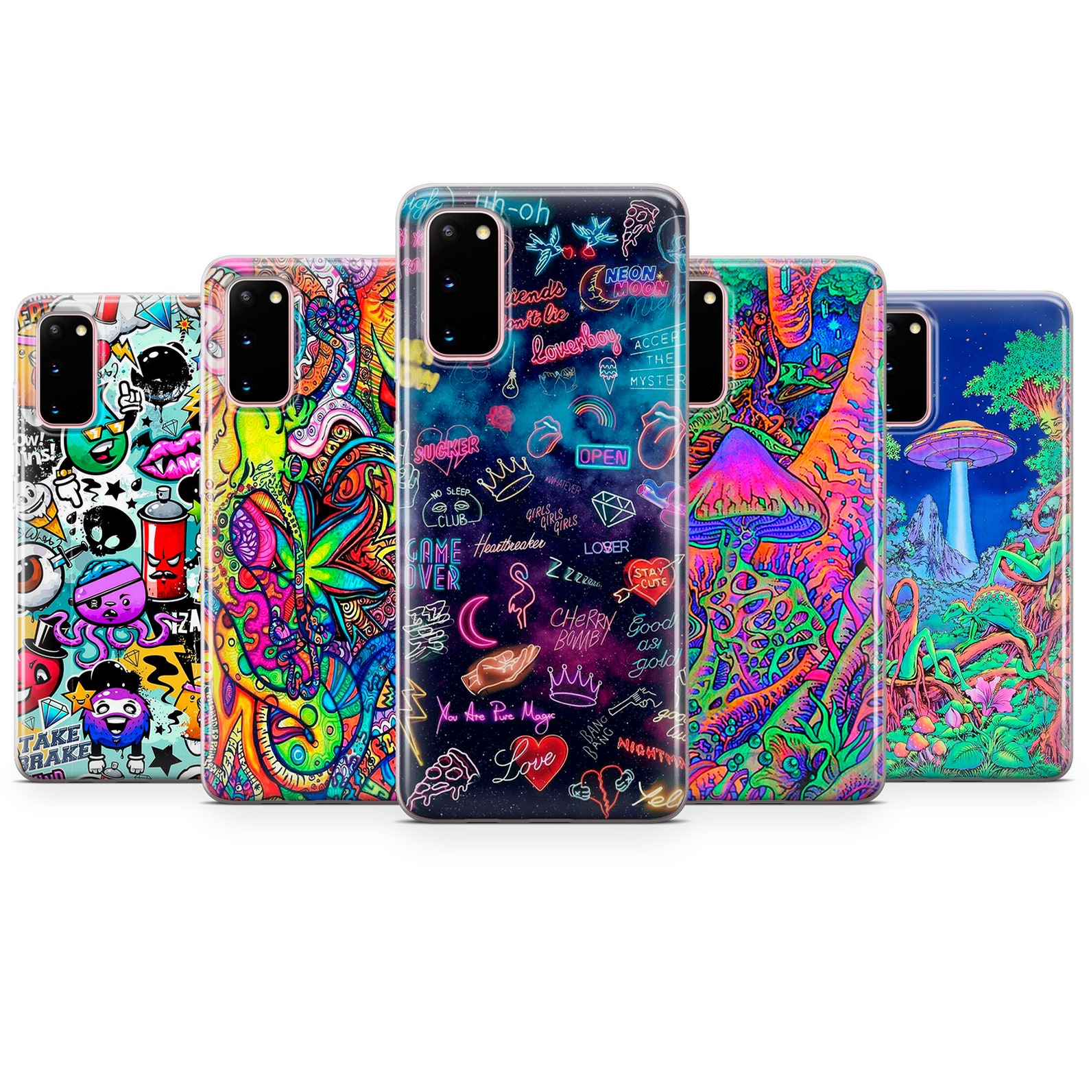 Trippy Psychedelic Phone Case Hippie Cover Fit for Iphone 13 - Etsy