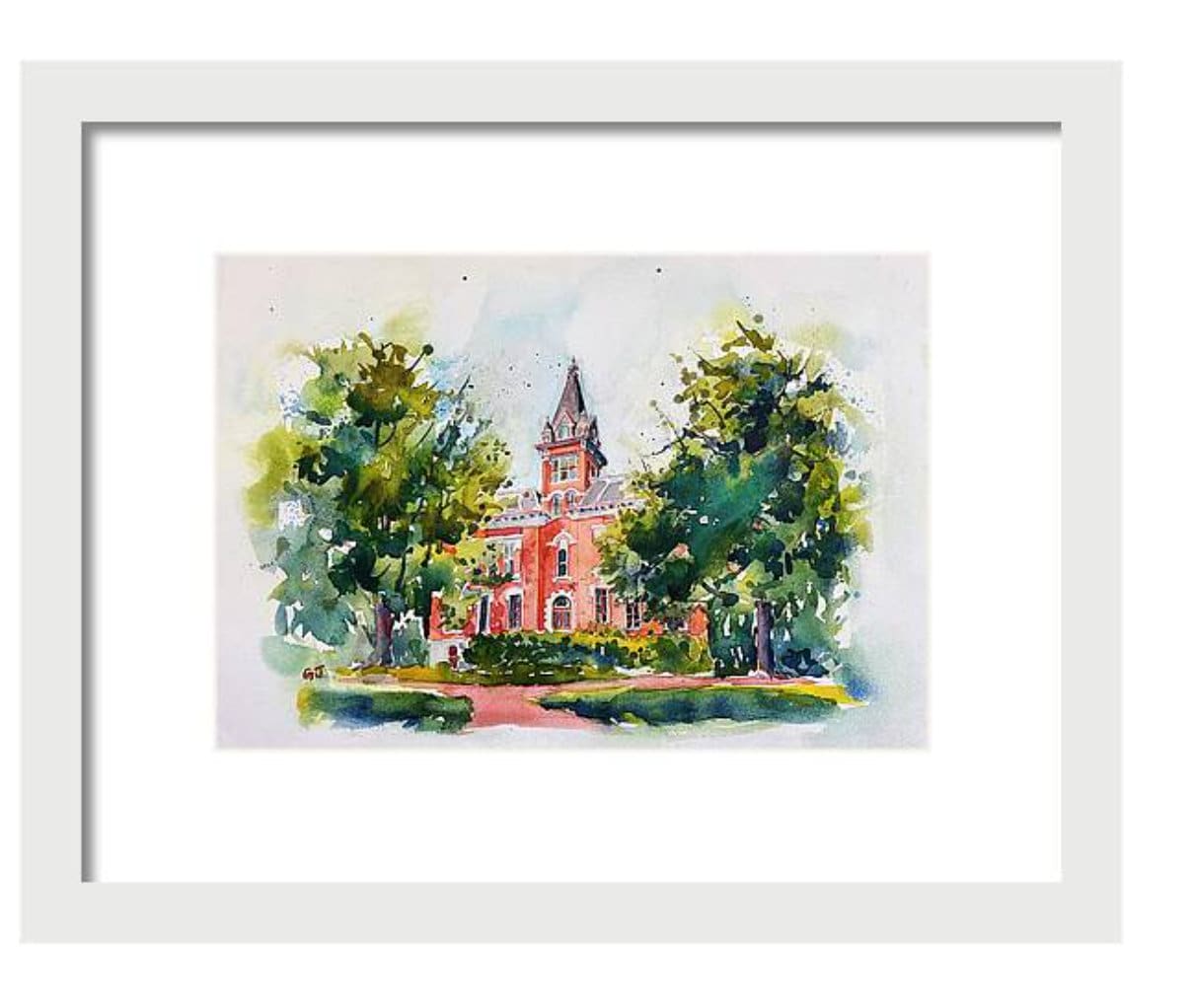 Vanderbilt University Watercolor Print and Notecard Set - Graduation ...