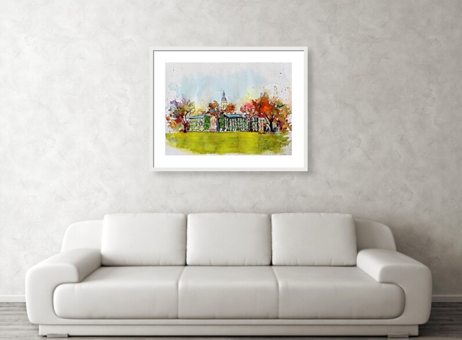 Princeton University Watercolor Print and Note Cards -graduation Gifts ...