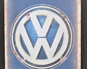 Vw Metal Sign - Etsy