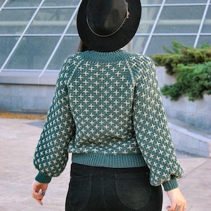 Scorpio Raglan CROCHET PATTERN, Reversible Sweater, Reversible Crochet ...