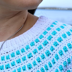 Libra Pullover CROCHET PATTERN, Seamless Crochet Sweater, Easy Crochet ...