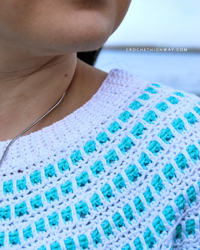 Libra Pullover + Libra Bag CROCHET PATTERN BUNDLE, Easy Crochet Sweater ...