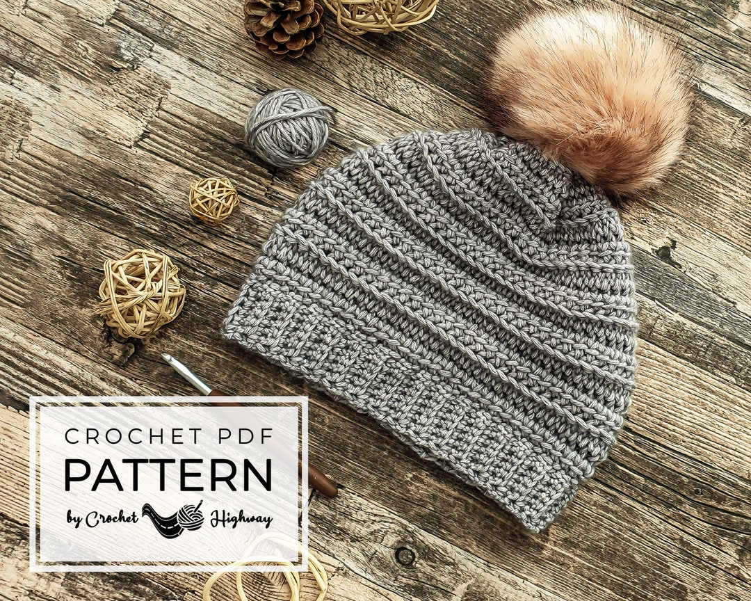 Every Which Way Beanie CROCHET PATTERN, Beanie Pattern, Crochet Hat ...
