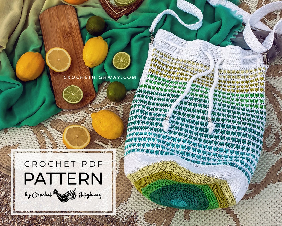 Libra Bag CROCHET PATTERN, Crochet Bag, Crochet Bag Pattern, Crochet ...