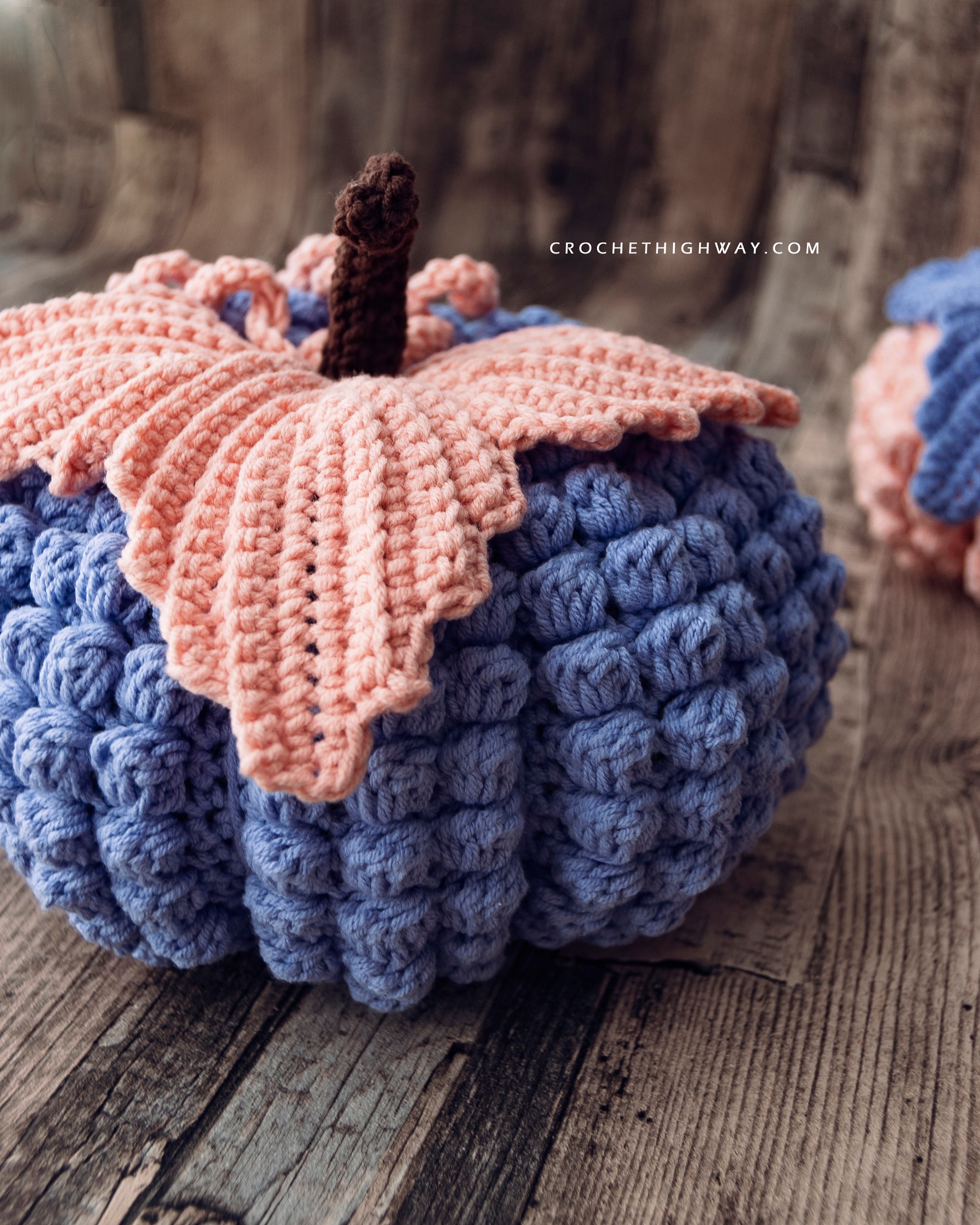 Bobblicious Pumpkin CROCHET PATTERN Amigurumi Pumpkin - Etsy