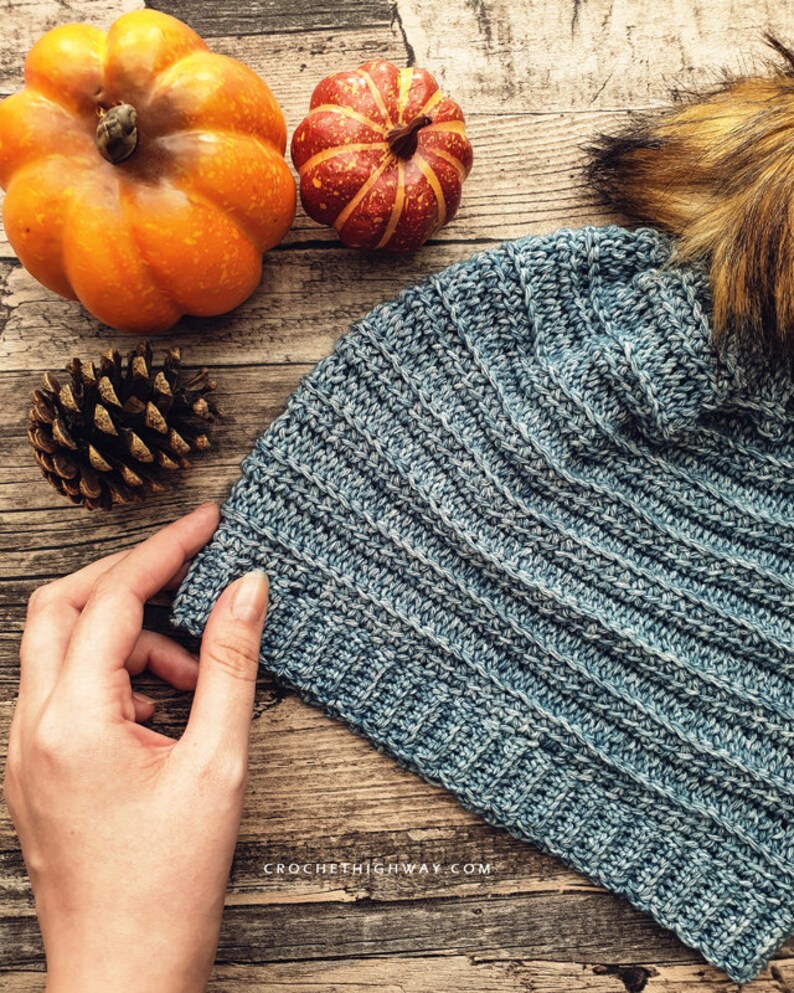 Every Which Way Beanie CROCHET PATTERN, Beanie Pattern, Crochet Hat ...
