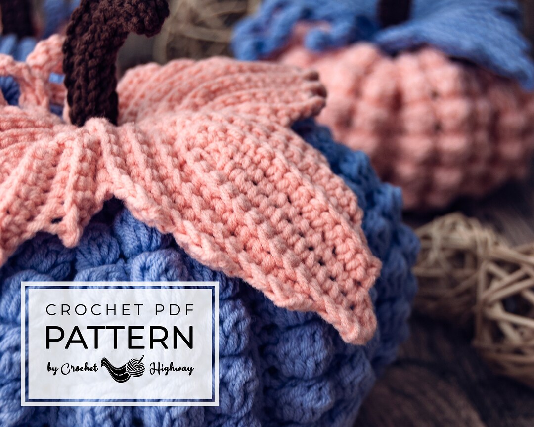 Bobblicious Pumpkin CROCHET PATTERN, Amigurumi Pumpkin Pattern, Crochet ...