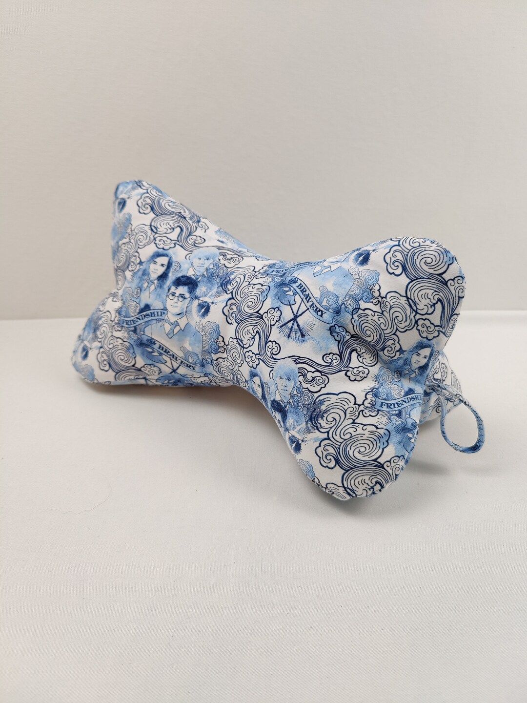 Reading Bones Harry Potter Blue Reading Pillow Neck Pillow Decorative ...