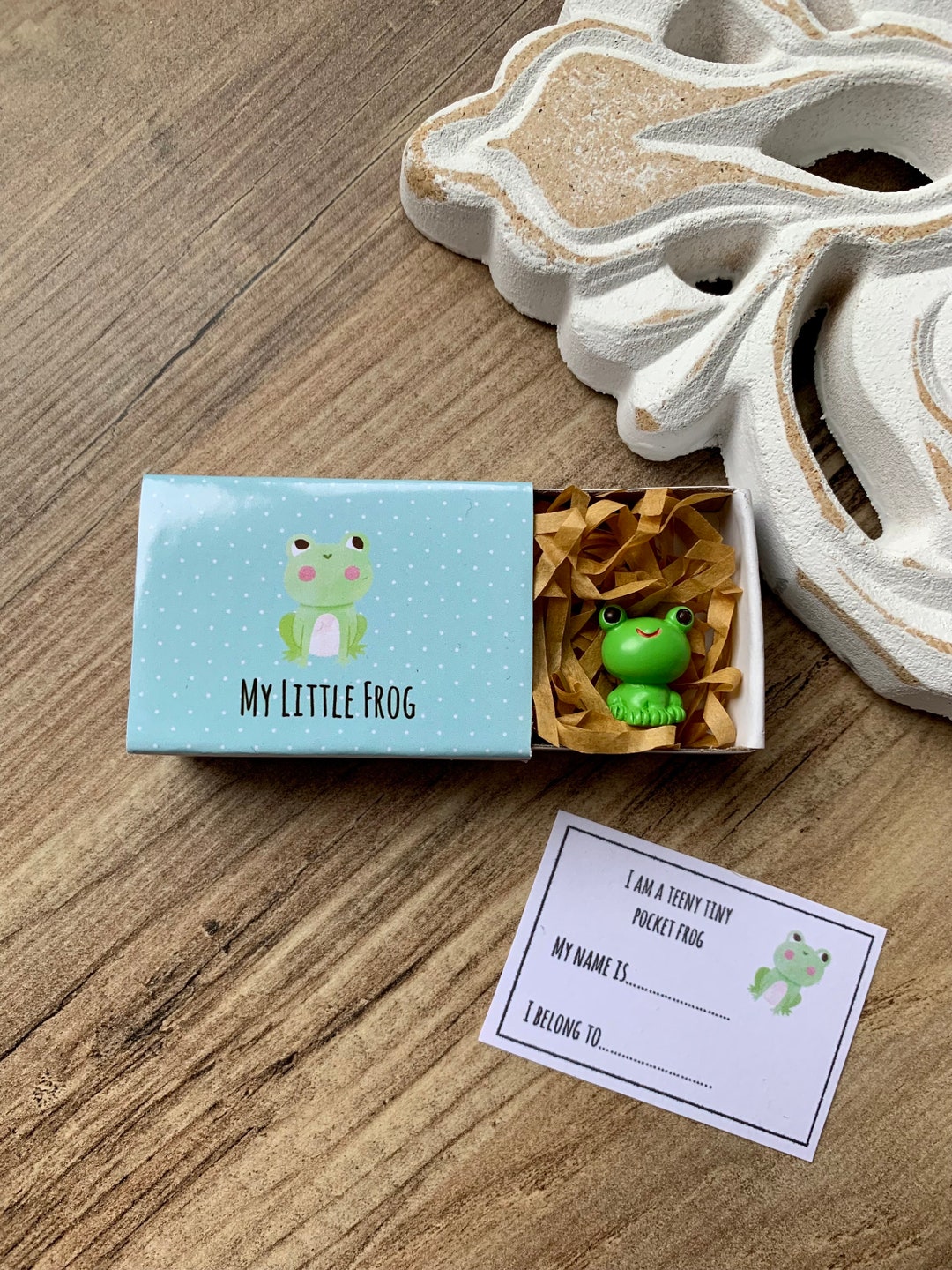 My Little Frog | Pocket Pet Frog | Pocket Toys | Cute Frog Figurine ...