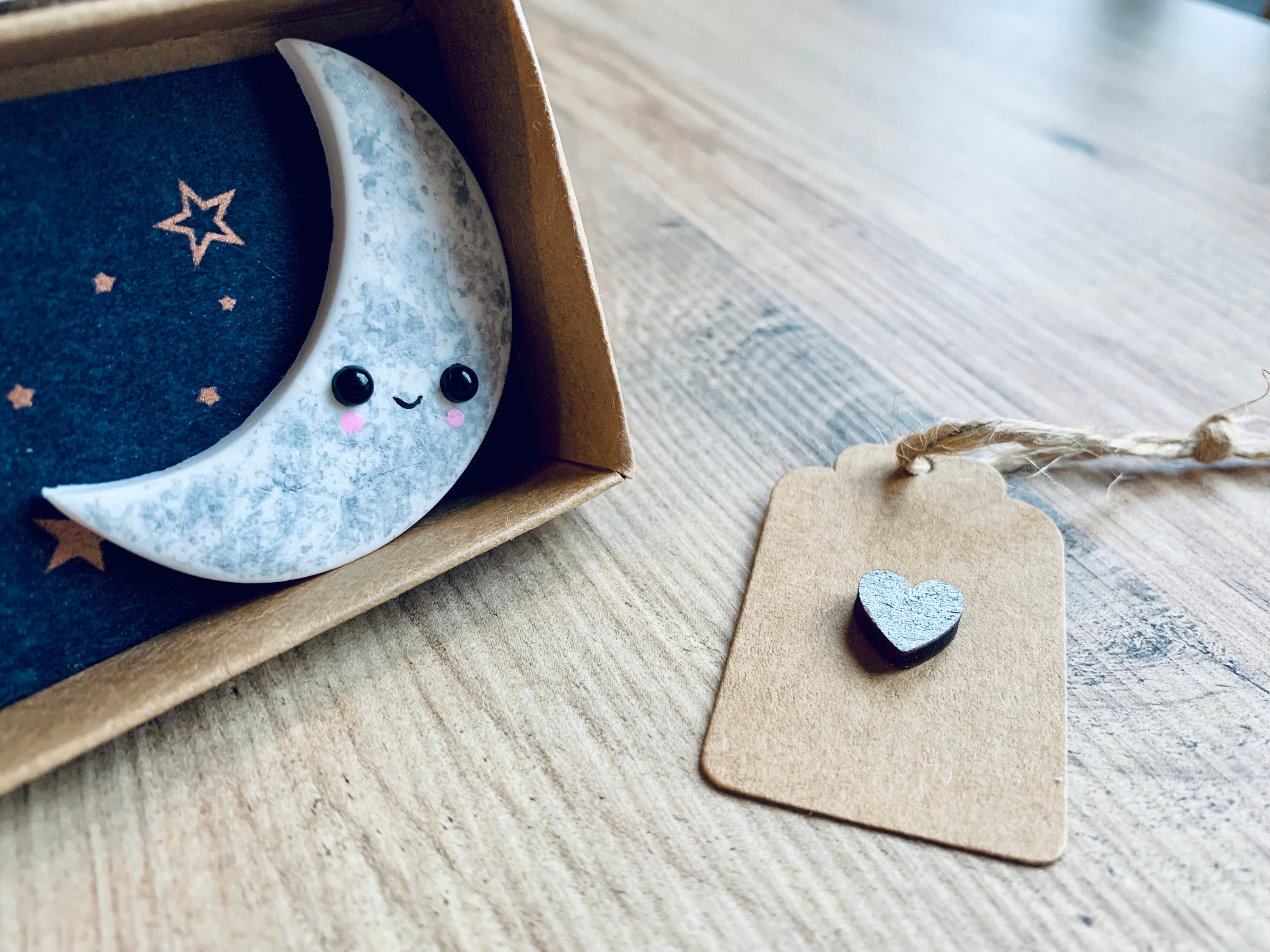 I Love You to the Moon and Back Moon in a Matchbox Pocket Gift Small ...