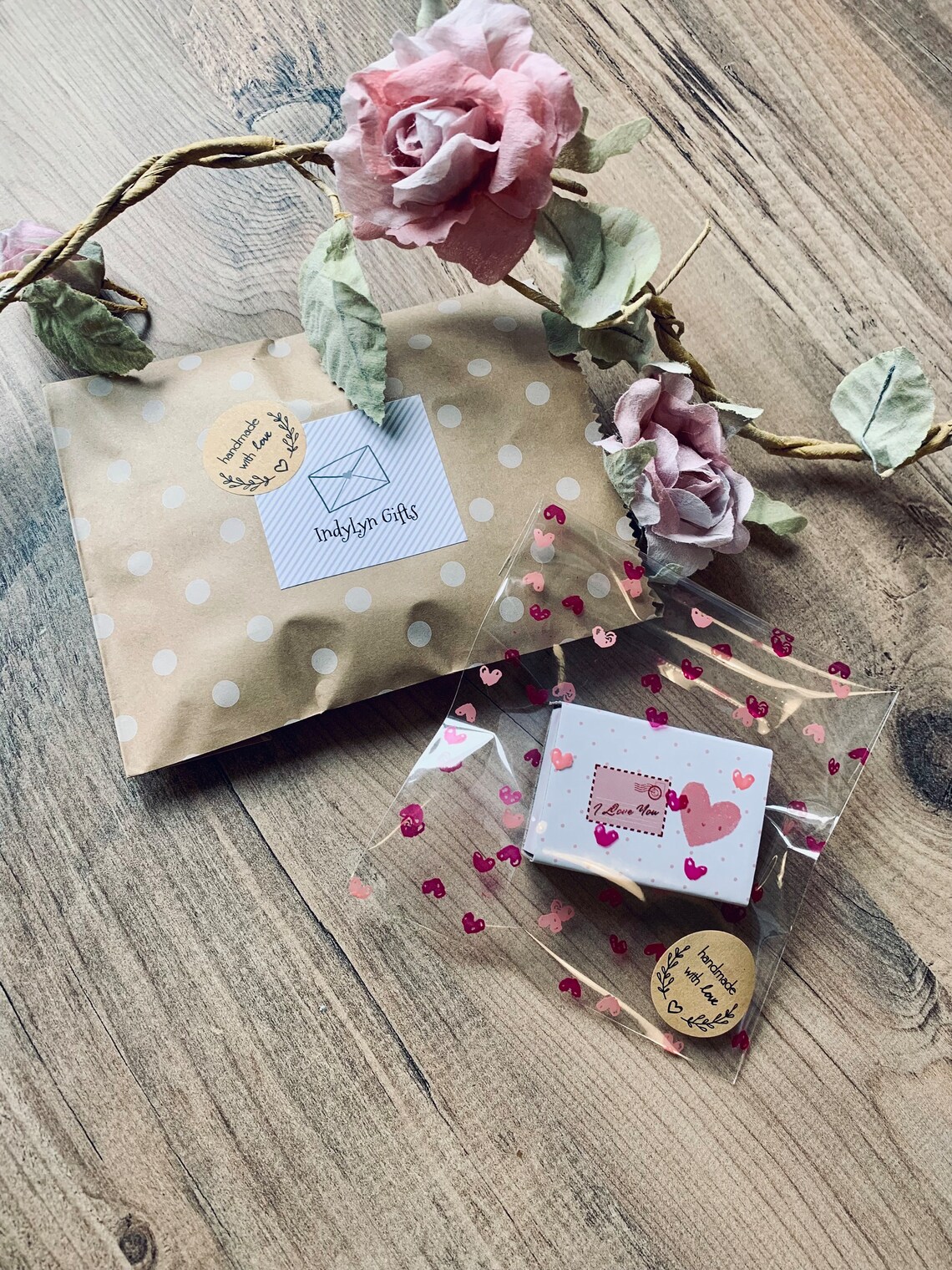 Mini Heart in a Matchbox Cute Matchbox Gift Letterbox Love Heart ...